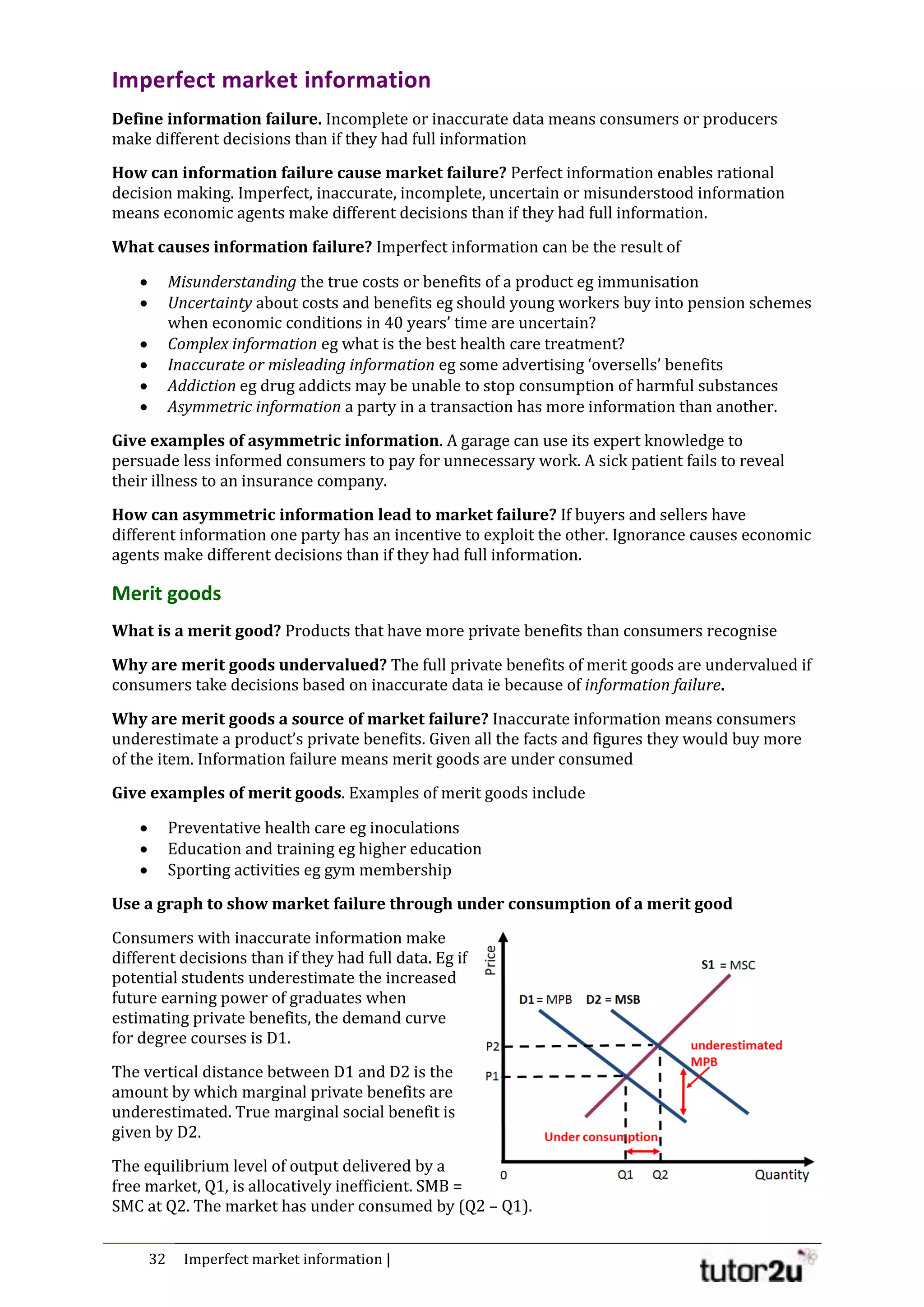 Imperfect Market Information | PDF