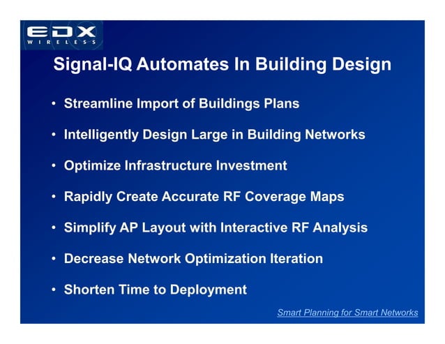 EDX Signal IQ overview | PPT