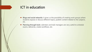 scope of information communication technology | PPTX