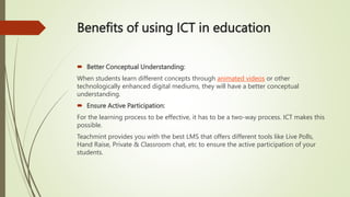 scope of information communication technology | PPTX