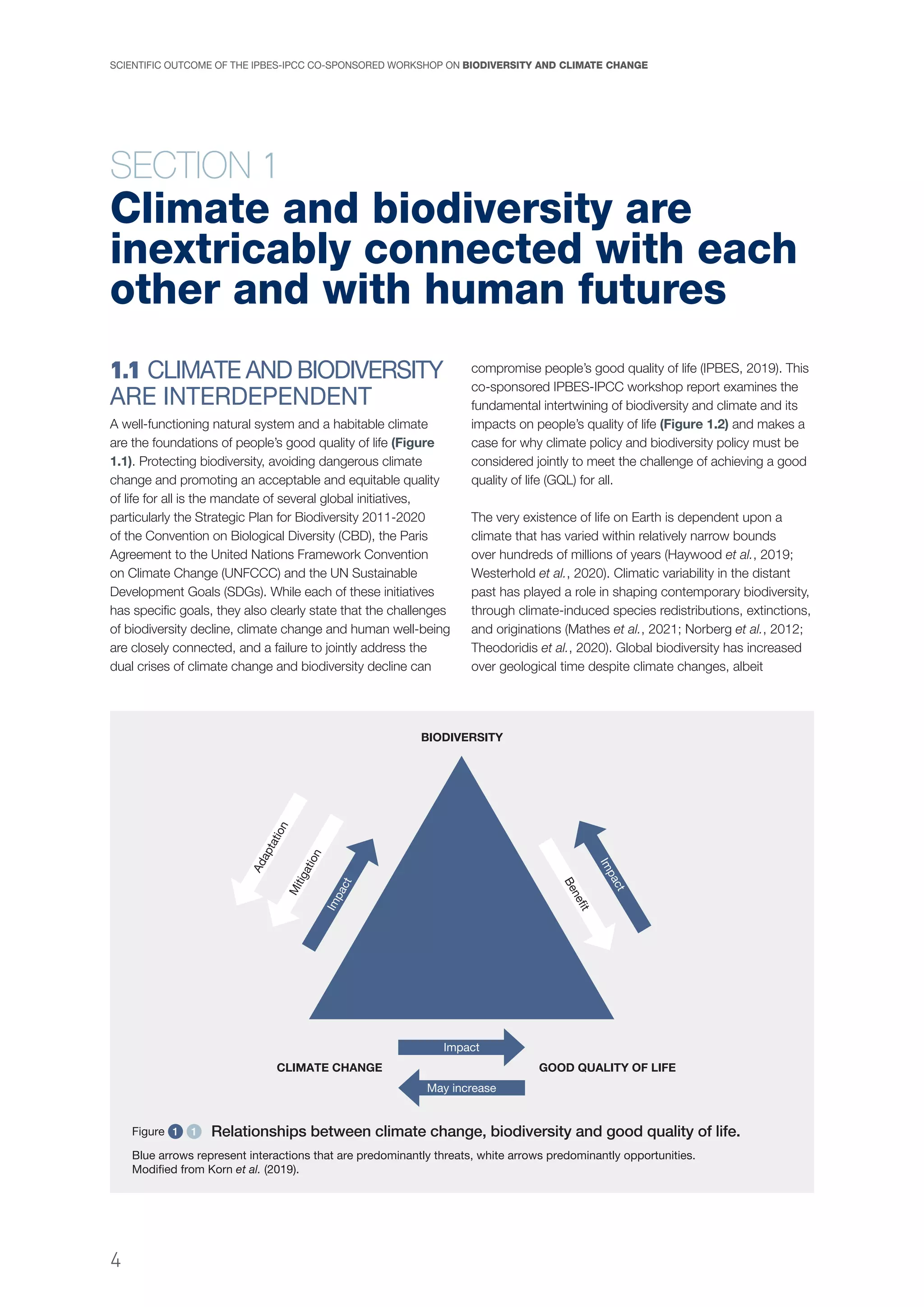 BIODIVERSITY AND CLIMATE CHANGE | PDF