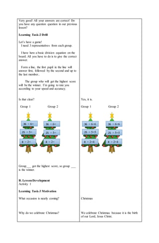 Lesson Plan in Math II | DOCX