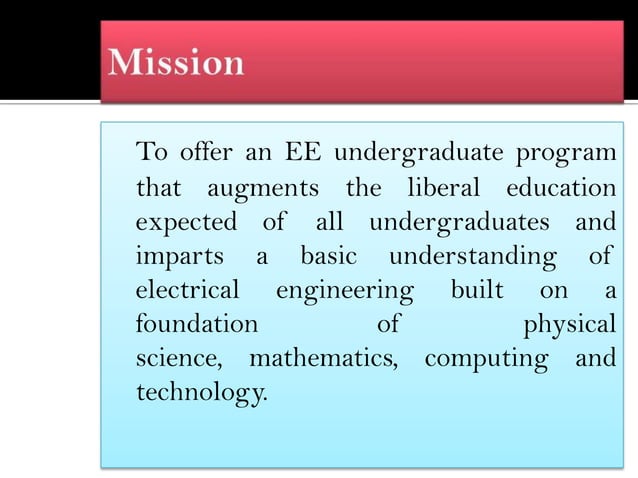 Electrical and Electronics Department | PPTX