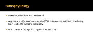 Epileptic encephalopathies | PPTX