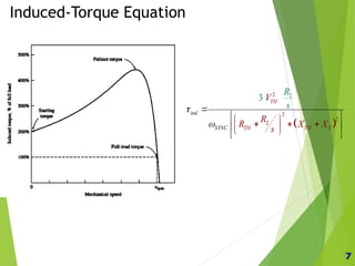 EE-260 Lecture 29, 30 induction motor torque speed characteristics | PPT