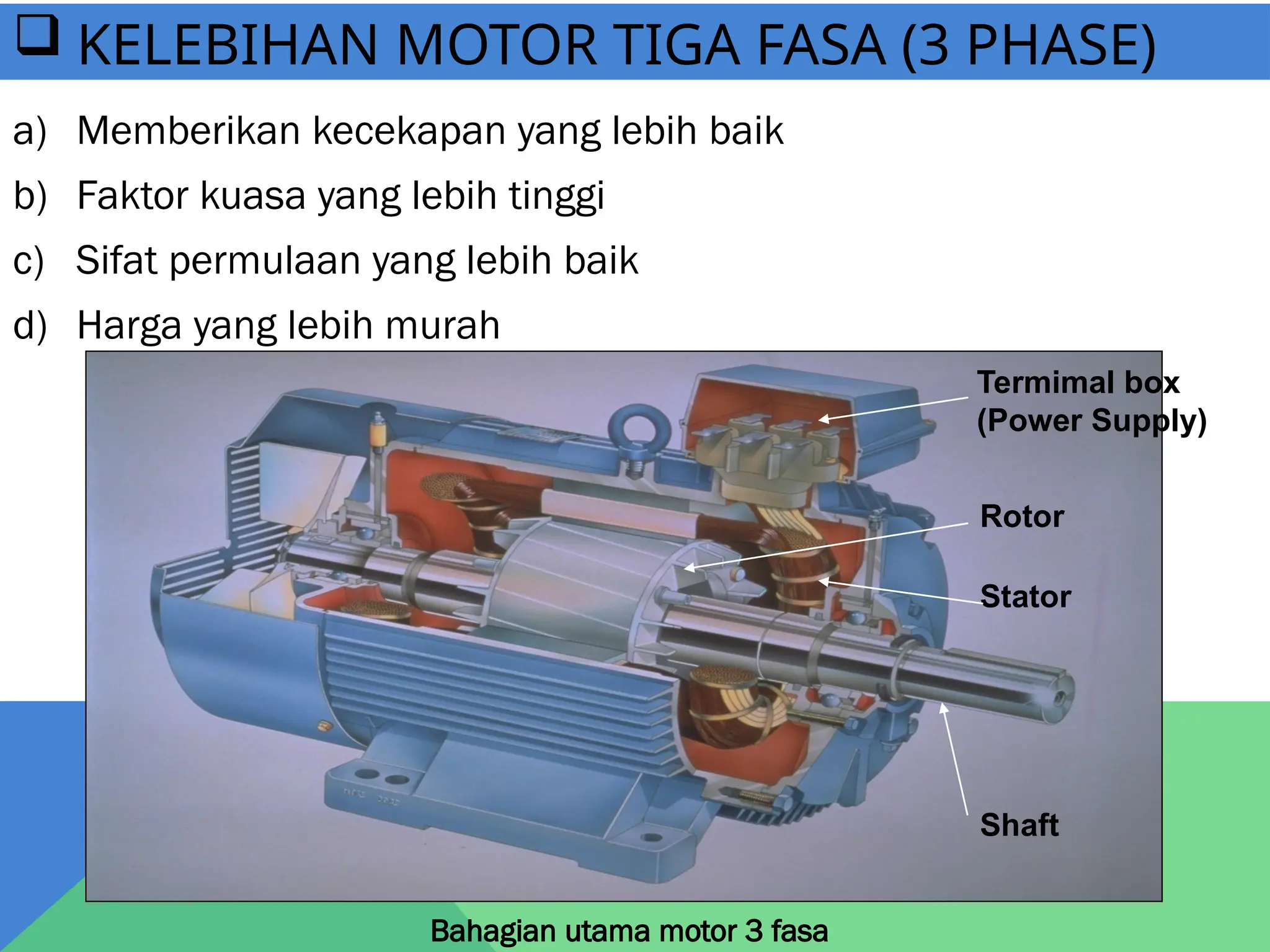 THREE PHASE MOTOR AND MOTOR CONTROL INSTALLATION | PPTX