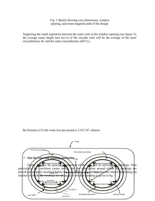 Transformer Design | PDF