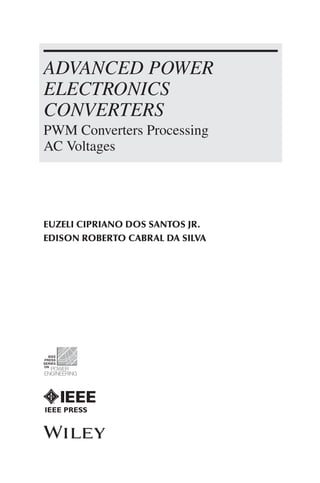 ADVANCED POWER ELECTRONIC CONVERTERS AND APPLICATIONS | PDF
