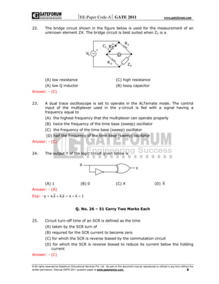 Ee gate-2011 | PDF