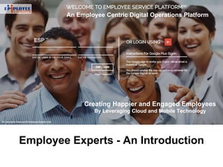 Employee Experts Intoduction | PPT