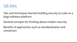 Platform Security IRL: Busting Buzzwords & Building Better | PPT