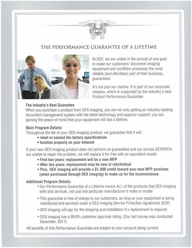 Performance Guarantee | PDF