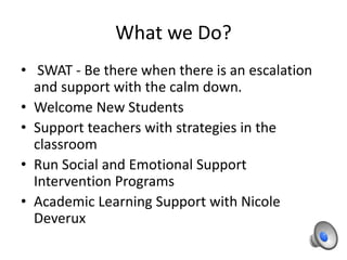 SWAT TEAM Presentation | PPT