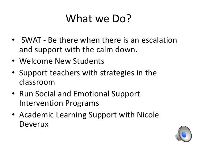 SWAT TEAM Presentation