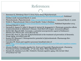 Food for Thought- Phytochemicals | PPTX