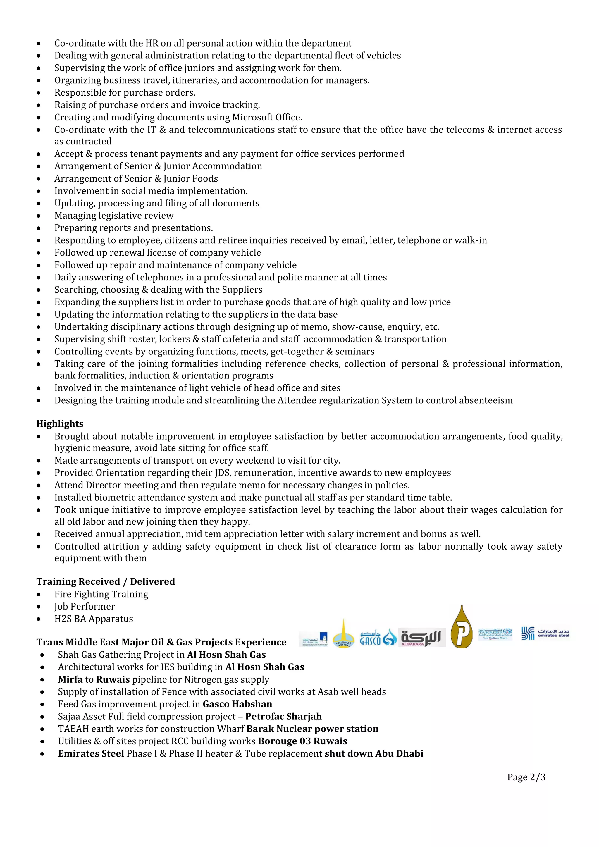 Ansar Updated CV | PDF