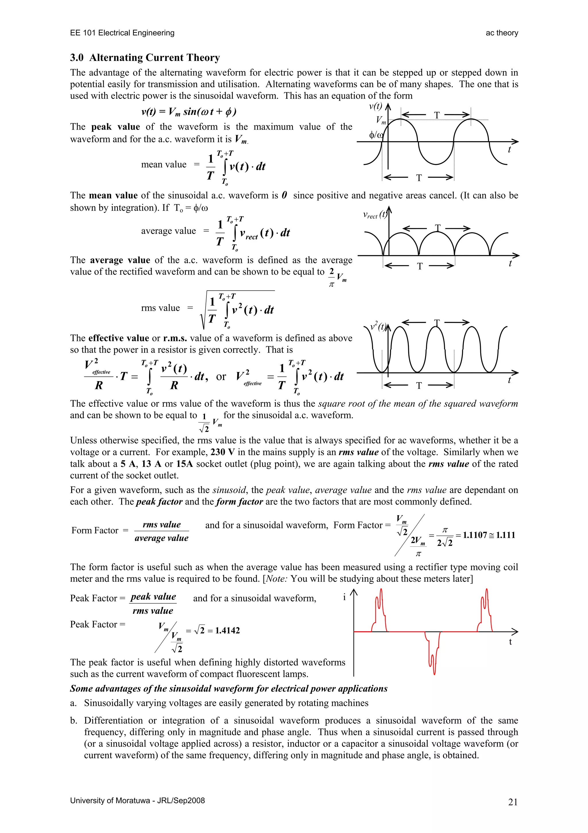 AC Theory | PDF