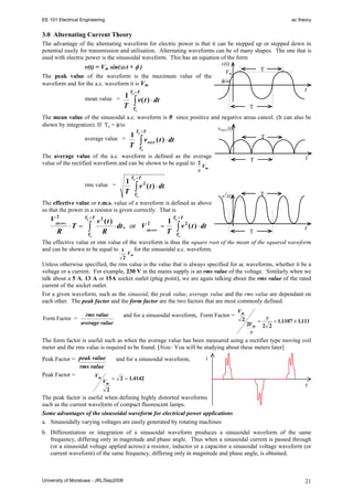 AC Theory | PDF