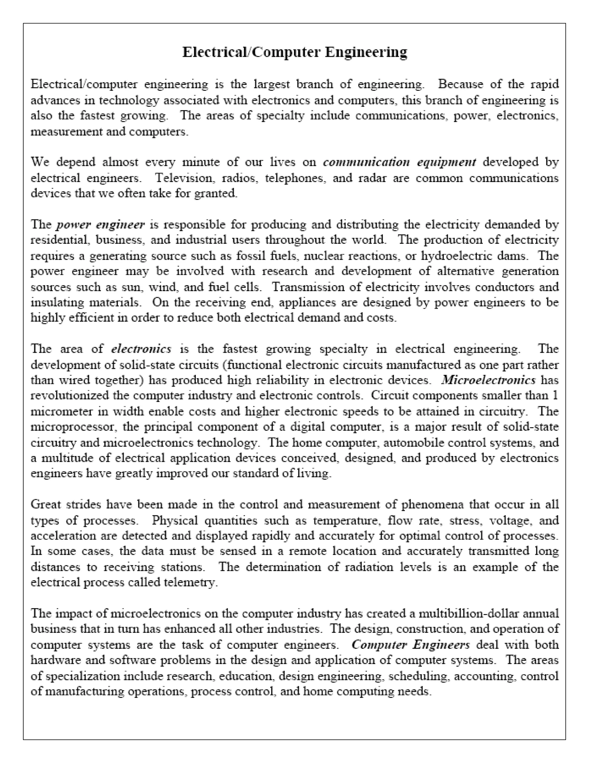 Introduction to Engineering | PDF