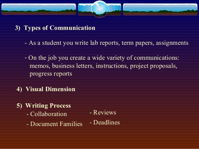 Technical Communication