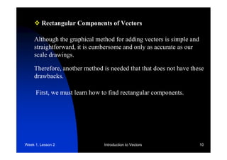 Introduction to Vectors | PDF