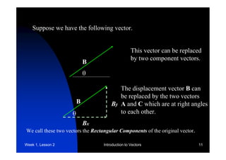 Introduction to Vectors | PDF