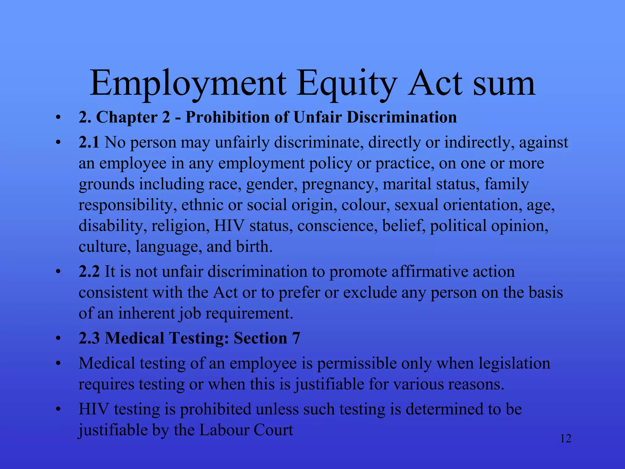 Employment Equity Training | PPT