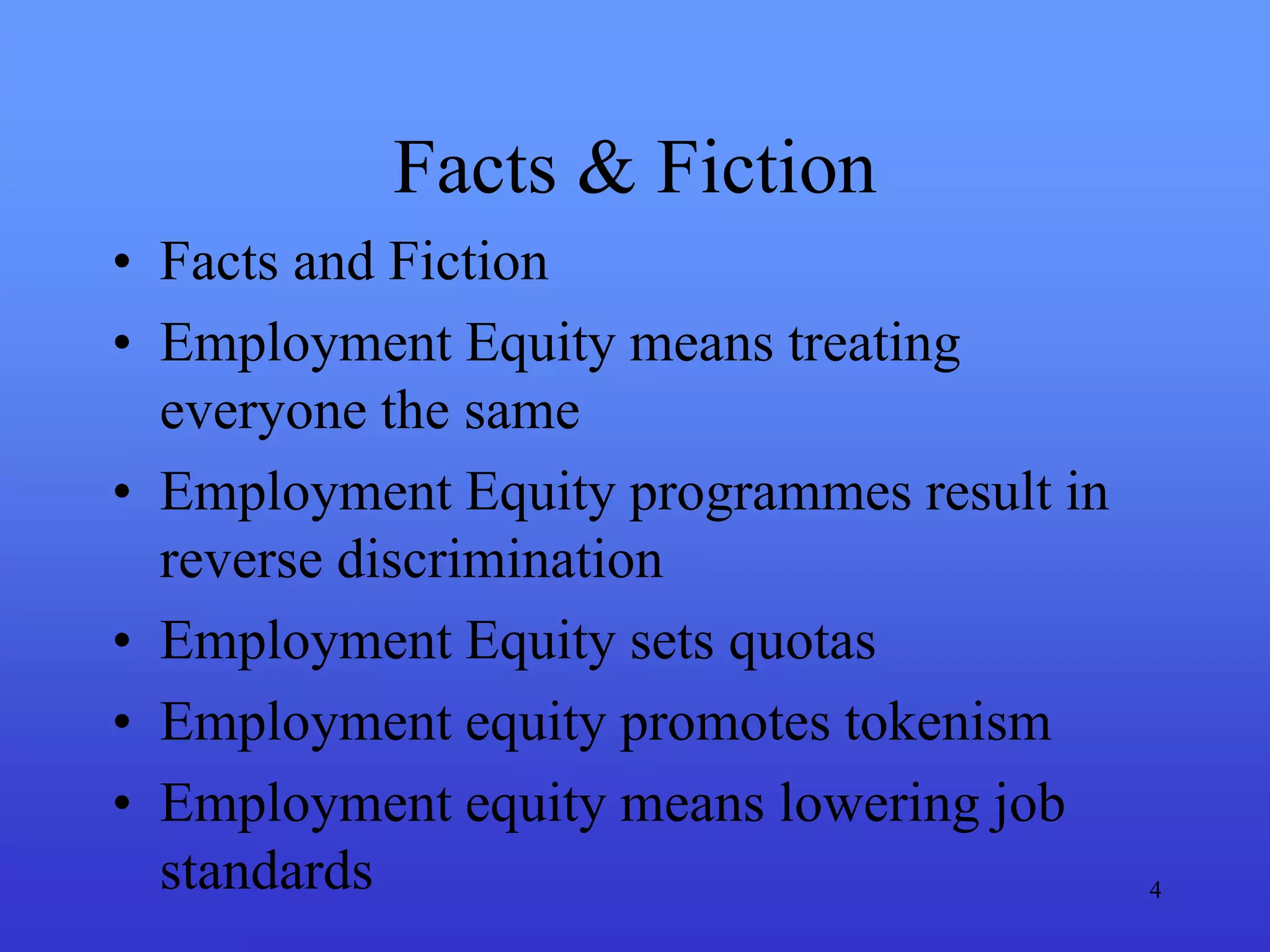 Employment Equity Training | PPT