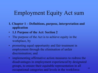 Employment Equity Training | PPT