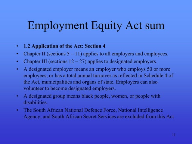 Employment Equity Training | PPT