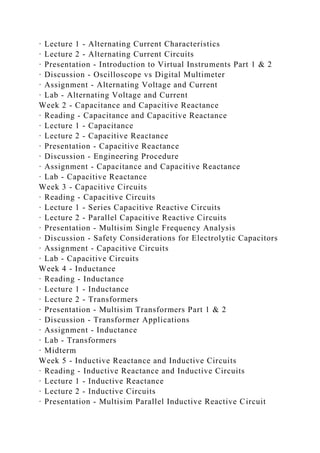 EE115 Fundamental Properties of AC CircuitLabTEXT, DESCRIPTION,.docx