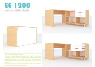 Extensible Desk 1200 | PDF