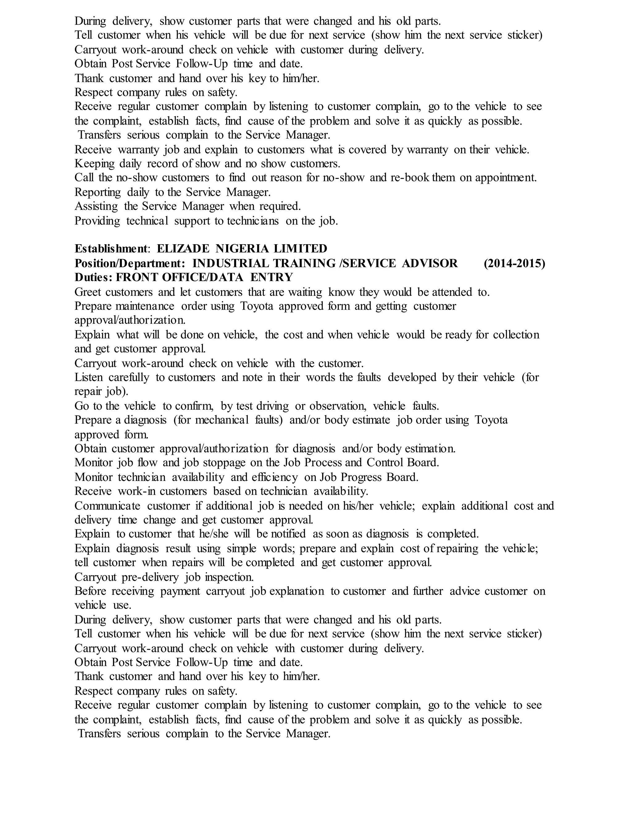 AMODU TIMILEHIN CV 2016 | DOCX