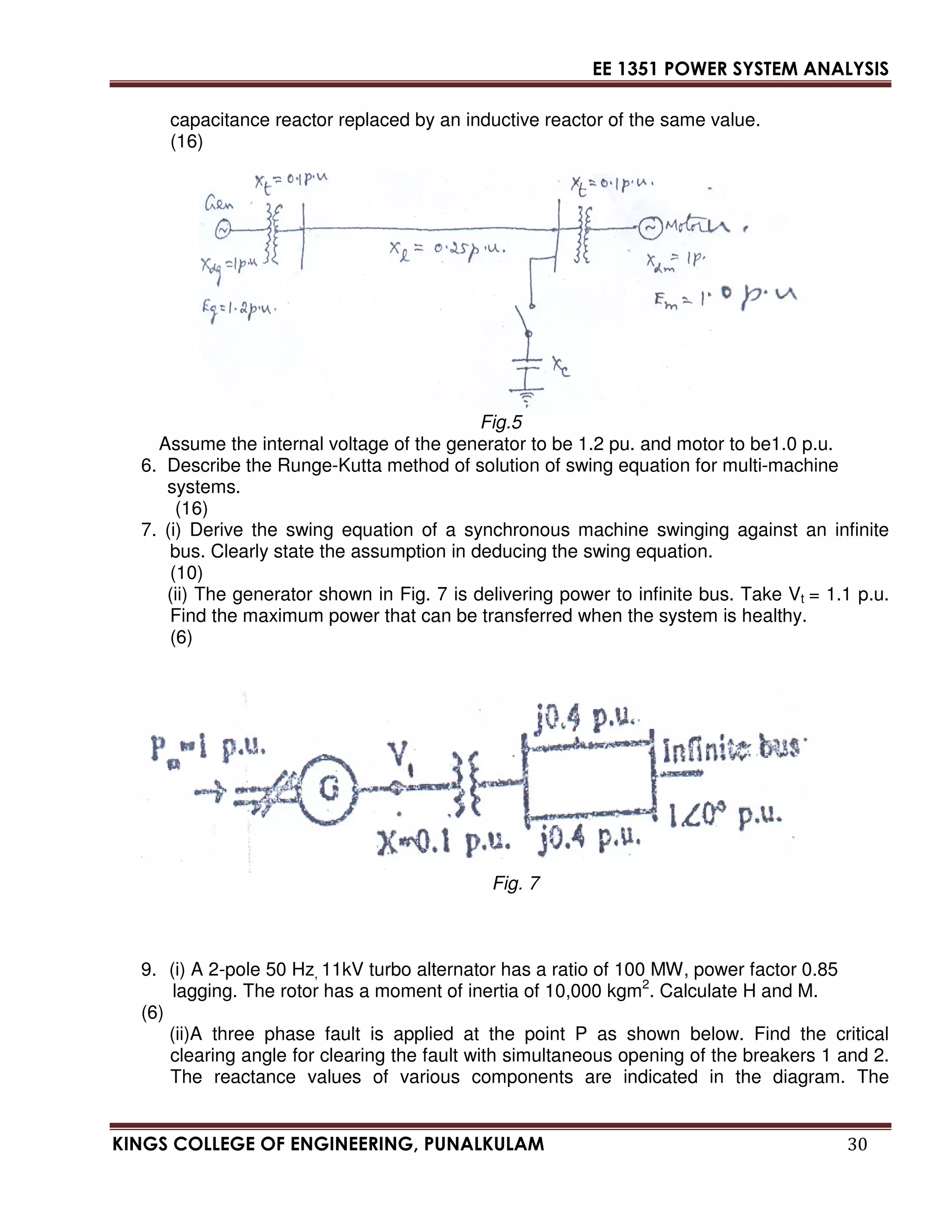 Ee 1351 power system analysis | PDF | Science