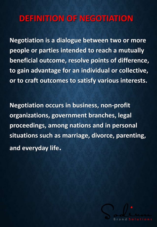 NEGOTIATION | PDF