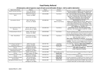 Food Pantry Referral | PPT