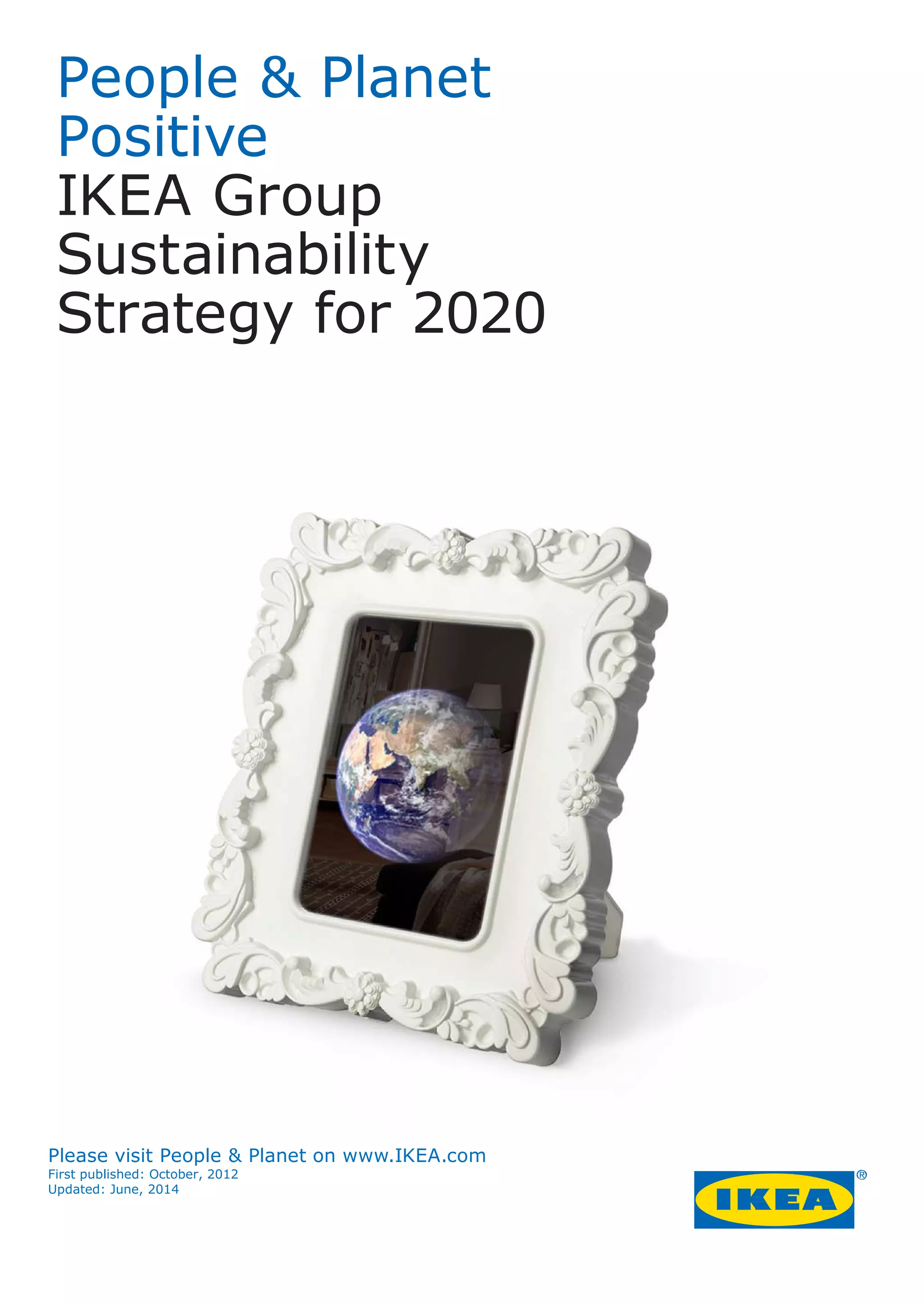 Ikea - People_Planet_Positive_20140610 | PDF