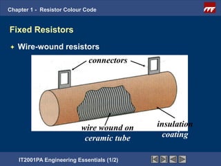 Chapter1 - Resistors color coding | PDF