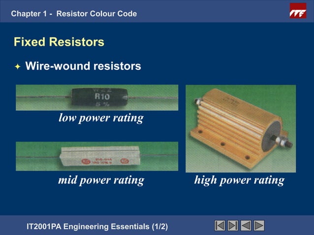 Chapter1 - Resistors color coding | PDF | Consumer Electronics | Technology & Computing