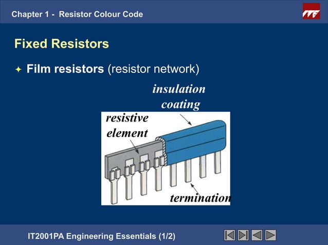 Chapter1 - Resistors color coding | PDF | Consumer Electronics | Technology & Computing