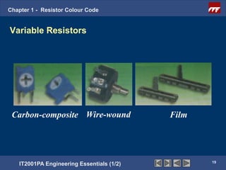 Chapter1 - Resistors color coding | PDF
