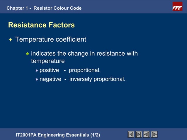 Chapter1 - Resistors color coding | PDF | Consumer Electronics | Technology & Computing