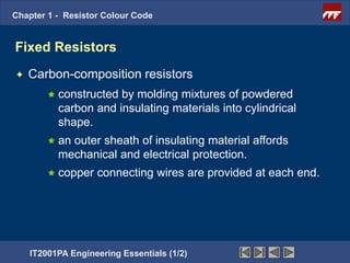 Chapter1 - Resistors color coding | PDF