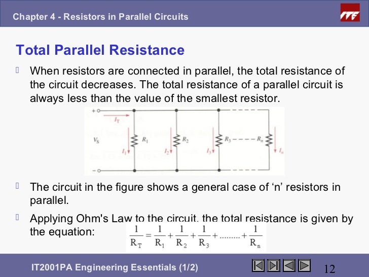 Ee1 chapter4 resistors_inparallel