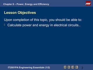 Ee1 chapter6 power_energy&efficiency | PPT