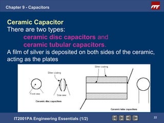 Ee1 chapter9 capacitors | PPT