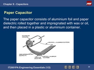 Ee1 chapter9 capacitors | PPT