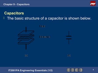 Ee1 chapter9 capacitors | PPT