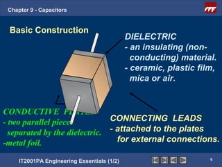 Ee1 chapter9 capacitors | PPT