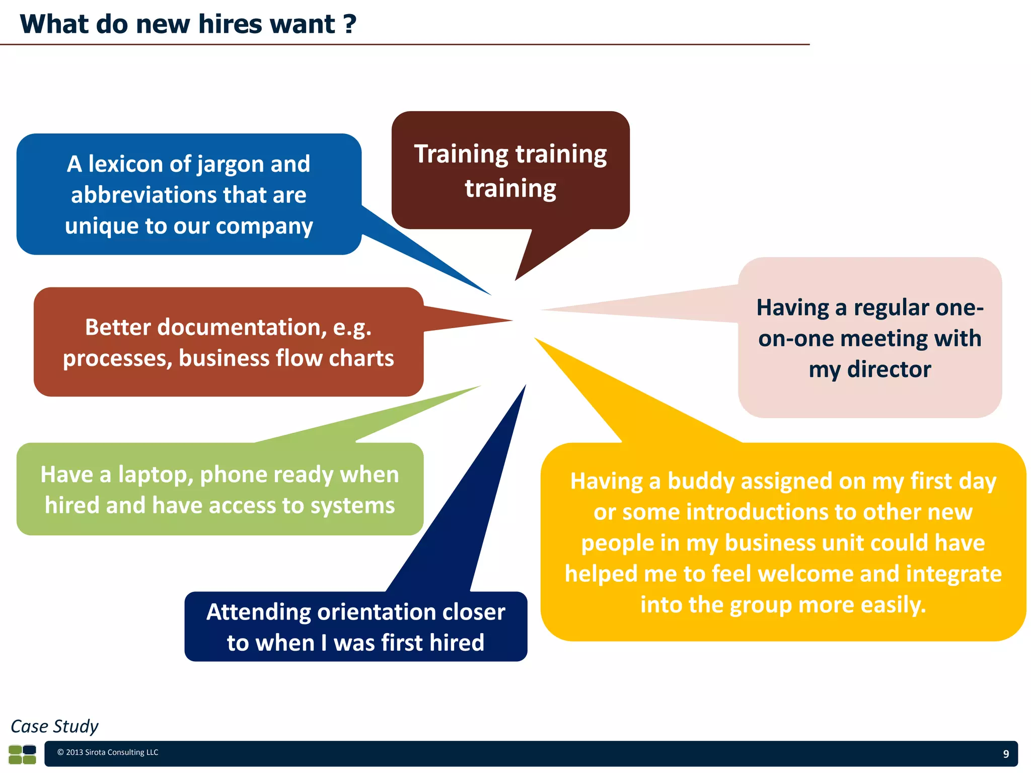 Getting the most out of our new hire process | PPT